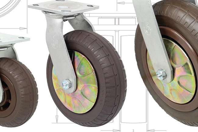 How Semi-Pneumatic Casters Work | Heavy Duty Casters